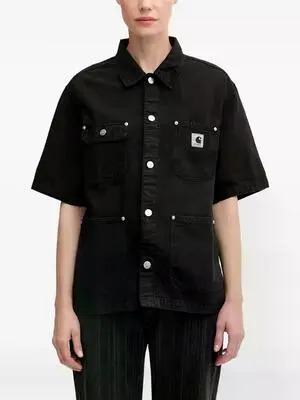 Carhartt Work In Progress Short-sleeve Pocket Shirt - Black