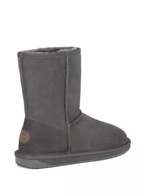 EMU AUSTRALIA Suede Slip-on Boots - Grey