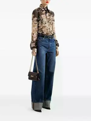 Dolce & Gabbana High-waist Jeans With Turn-up Cuffs