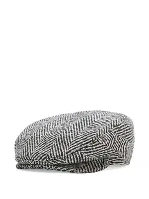Dolce & Gabbana Herringbone Cap - Black