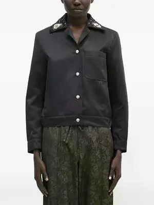 WALES BONNER Embellished Collar Jacket