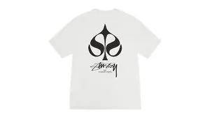 StÜssy Spade Pigment Dyed Tee Shirt - Natural