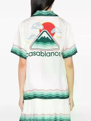 Casablanca Short-sleeve Shirt - White