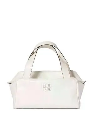 Miu Miu Leather Top-handle Zip Tote Bag
