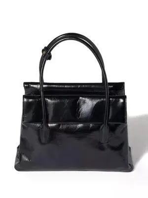 Miu Miu Solitaire Leather Tote Bag