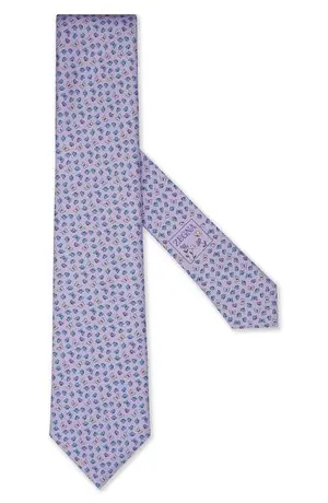Zegna Mulberry Silk Tie - Teal