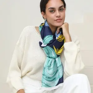 YOUZEY The Catherine Scarf - Blue