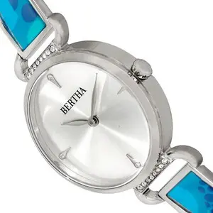 BERTHA WATCHES Katherine Enamel-designed Bracelet Watch
