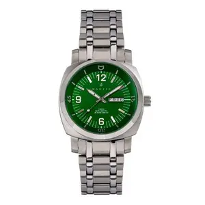NAUTIS Stealth Bracelet Watch With Day And Date - Green