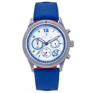 NAUTIS Meridian Chronograph Strap Watch With Date - Blue