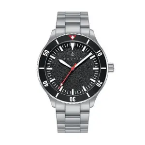 NAUTIS Deacon Bracelet Watch Silver/black