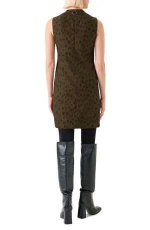 Akris Leopard Print Sheath Dress