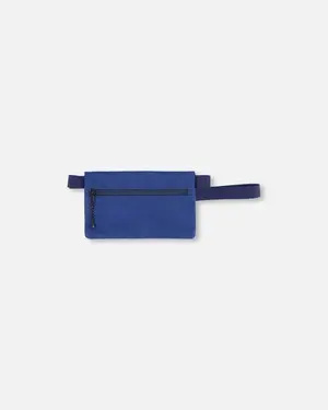 DEUX PAR DEUX Dinosaur Double Pencil Case - Blue Gradient