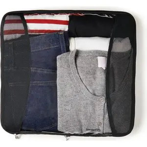 BAGGALLINI Compression Packing Cube - Black