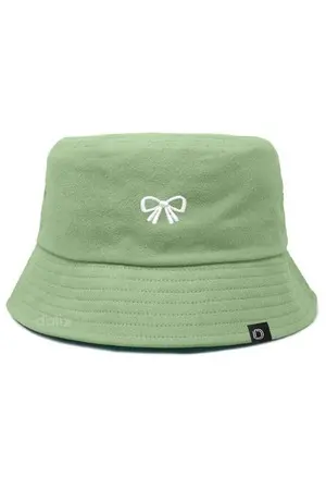 DALIX Bow Bucket Hat - Turf Green