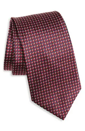 Zegna Mulberry Silk Tie - Red