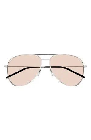 Saint Laurent Men's Pilot Sunglasses