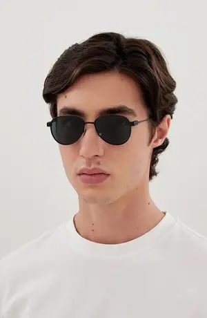 Saint Laurent 53mm Panthos Sunglasses
