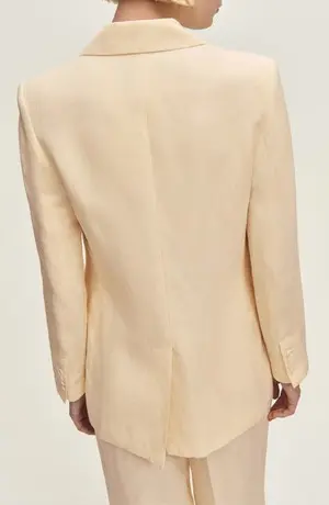 Mango Notch Lapel Blazer