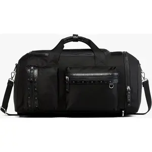 Mcm Ottomar Weekender Backpack In Econyl® And Leather - Black