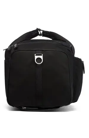Mcm Ottomar Weekender Backpack In Econyl® And Leather - Black