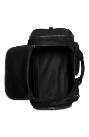 Mcm Ottomar Weekender Backpack In Econyl® And Leather - Black