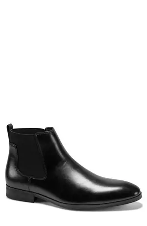 KENNETH COLE Hulard Chelsea Boot - Black