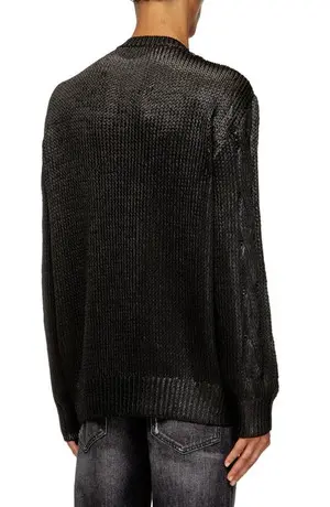 DIESEL® K-michiu Cable Knit Sweater