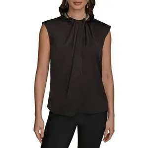 Donna Karan New York Zip Up Blouses