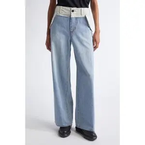 Sacai Full Length Jeans For Women