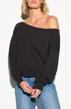 Spiritual Gangster Off The Shoulder Sweatshirts Hoodies For Women