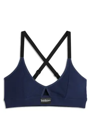 TOMBOYX Lounge Rib Bralette - Future Dusk