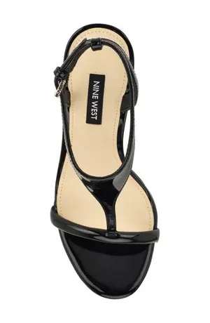 Nine West Mandey Ankle Strap Sandal - Black