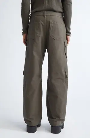Rick Owens Wide-leg Cargo Jeans - Bosco