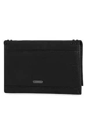 Rebecca Minkoff Bowie Stud Leather Clutch
