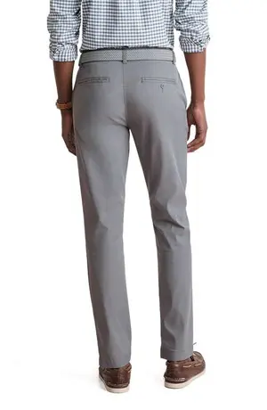 Vineyard Vines Chilmark Flat Front Stretch Chinos - Gray Harbor