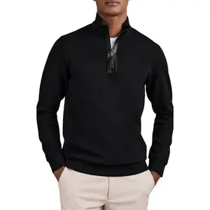 REISS Quarter Zip Top