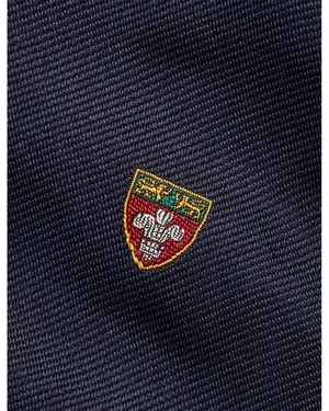 Polo Ralph Lauren Silk Repp Narrow Club Tie - Navy