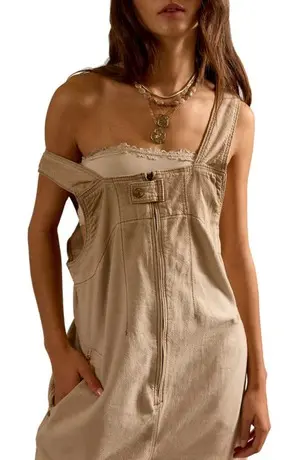 Free People Jude Denim Overalls