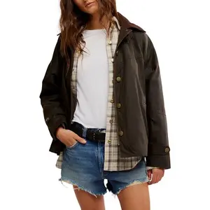 Free People Waxed Jackets