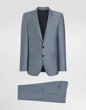 Dolce & Gabbana Single-breasted Wool And Silk Suit