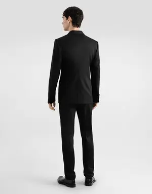 Dolce & Gabbana 3-piece Double-breasted Wool Gabardine Suit