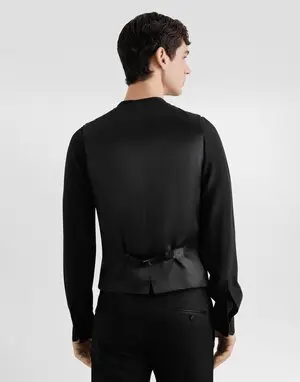 Dolce & Gabbana 3-piece Double-breasted Wool Gabardine Suit
