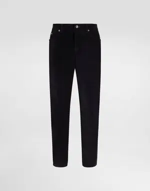 Dolce & Gabbana Cotton And Cashmere Regular Trousers