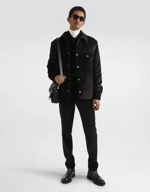 Dolce & Gabbana Cotton And Cashmere Regular Trousers