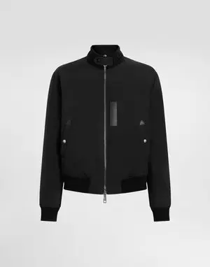 Dolce & Gabbana Padded Satin Jacket - Black