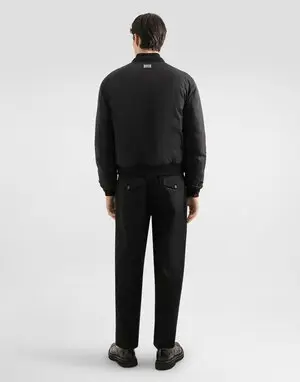 Dolce & Gabbana Padded Satin Jacket - Black