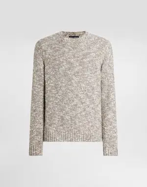 Dolce & Gabbana Fine-gauge Wool Crew Neck Pullover