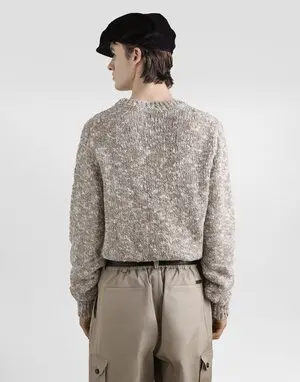 Dolce & Gabbana Fine-gauge Wool Crew Neck Pullover