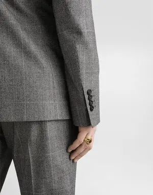 Dolce & Gabbana Single-breasted Glen Plaid Suit - Multicolor